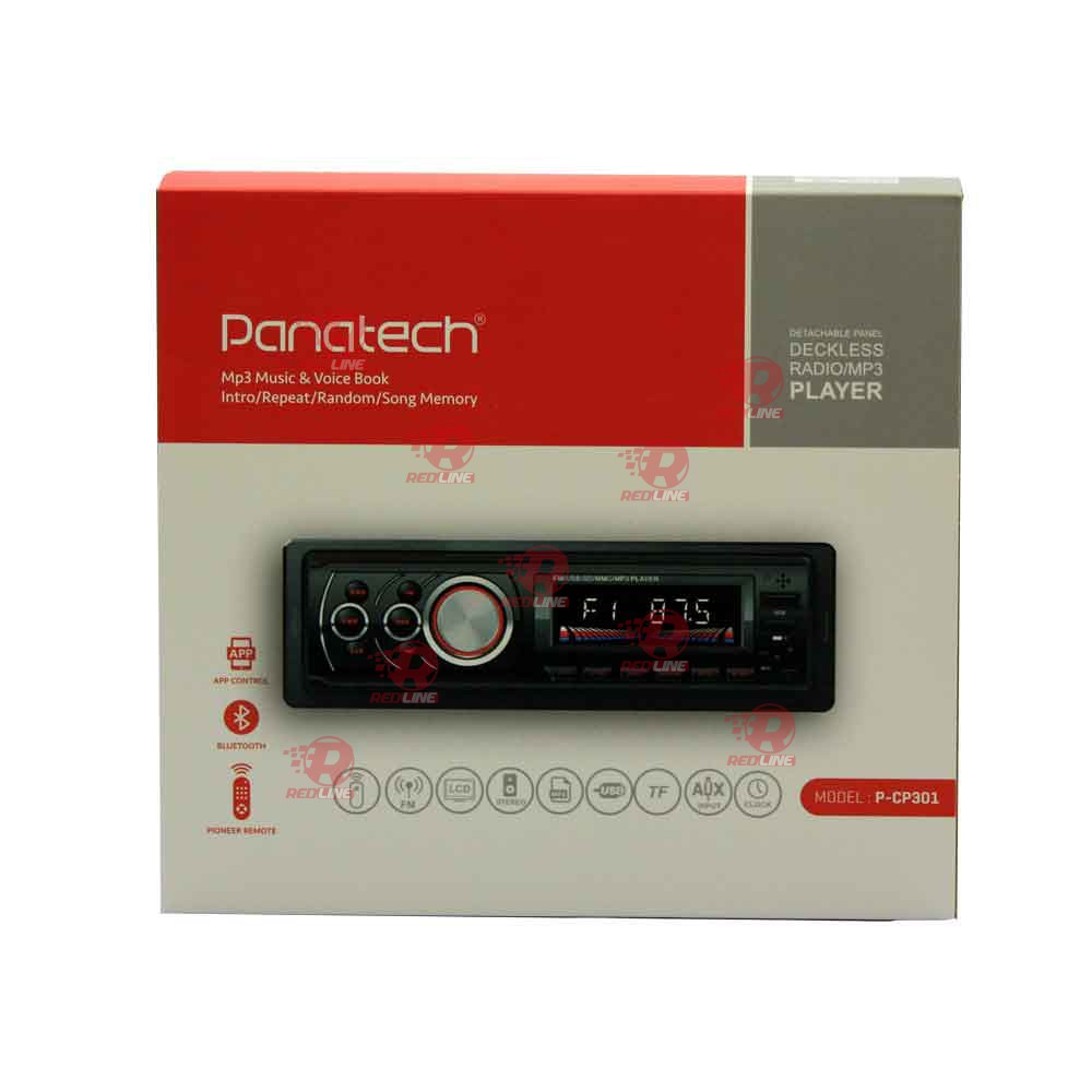 ضبط خودرو برند پاناتک مدل P-CP301 - سیستم صوتی