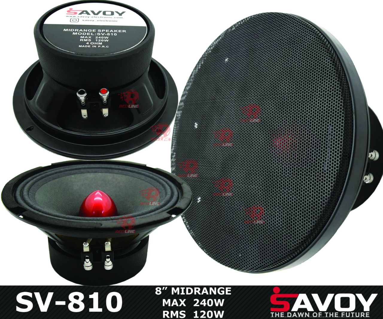 میدرنج ساووی SV-810 - سیستم صوتی